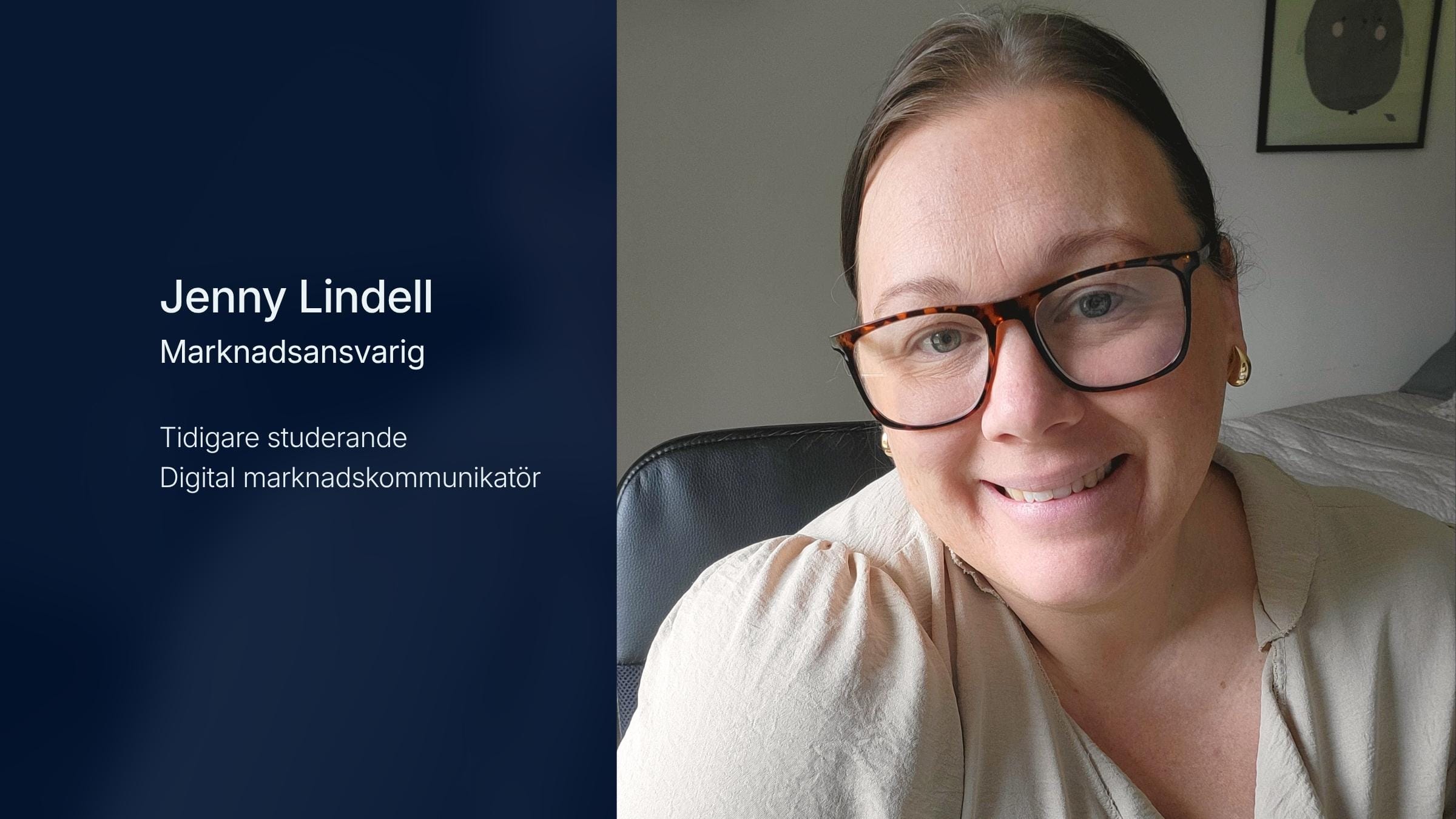 Digital marknadskommunikatör – Jennys resa till nytt jobb
